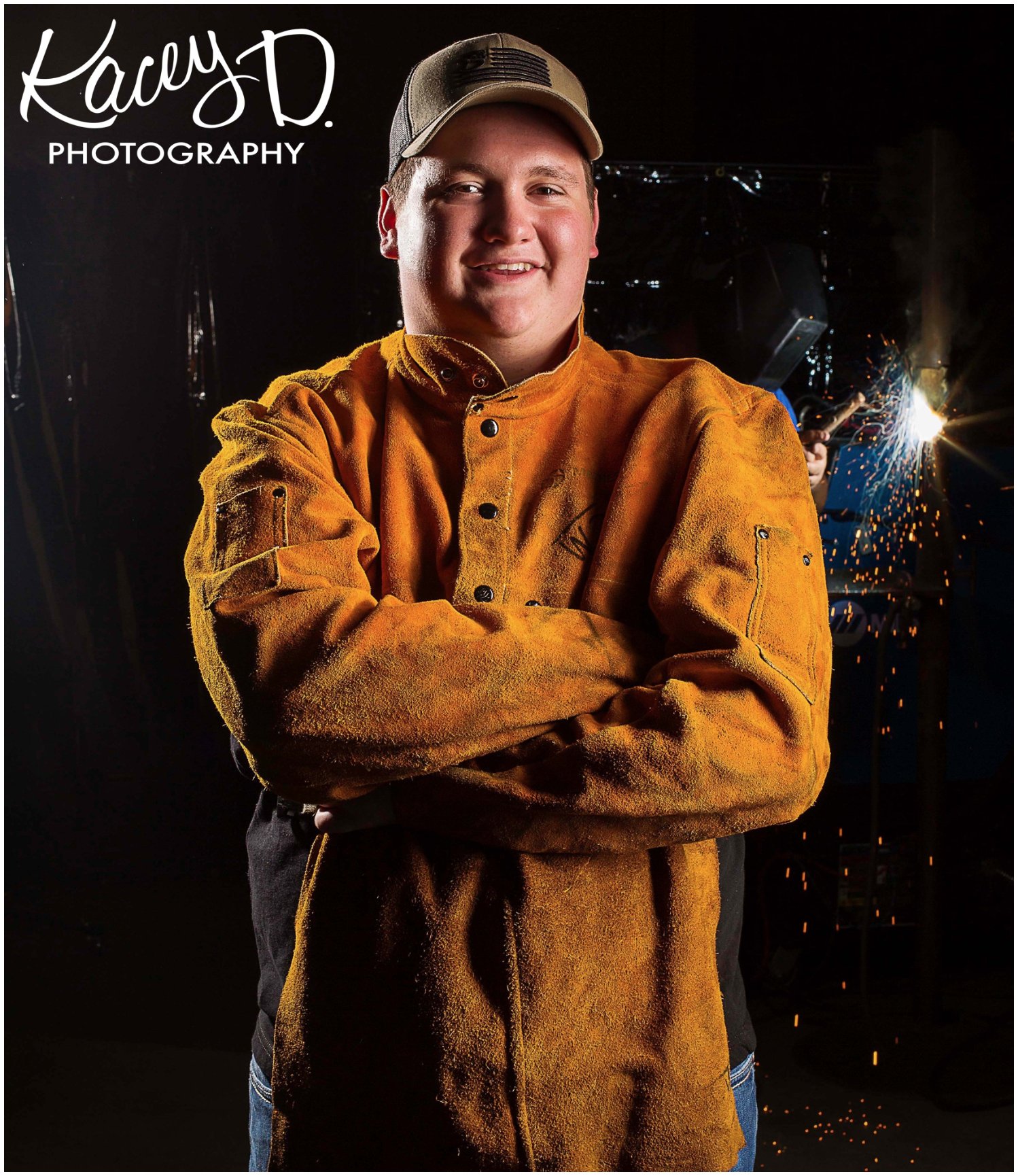 Welding Senior Portraits - Photographer Columbia MO