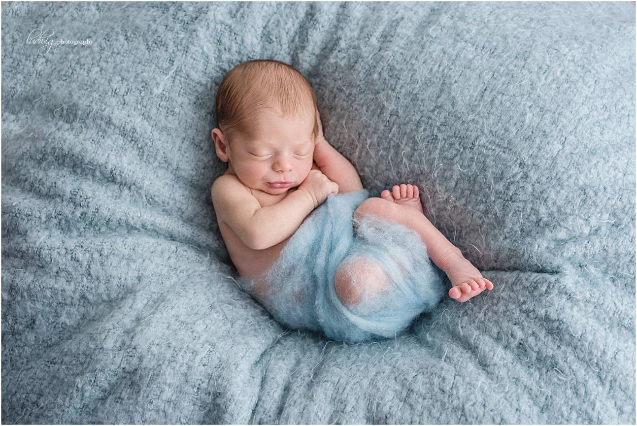 11 day old baby boy in the studio! - Ludwig Photography