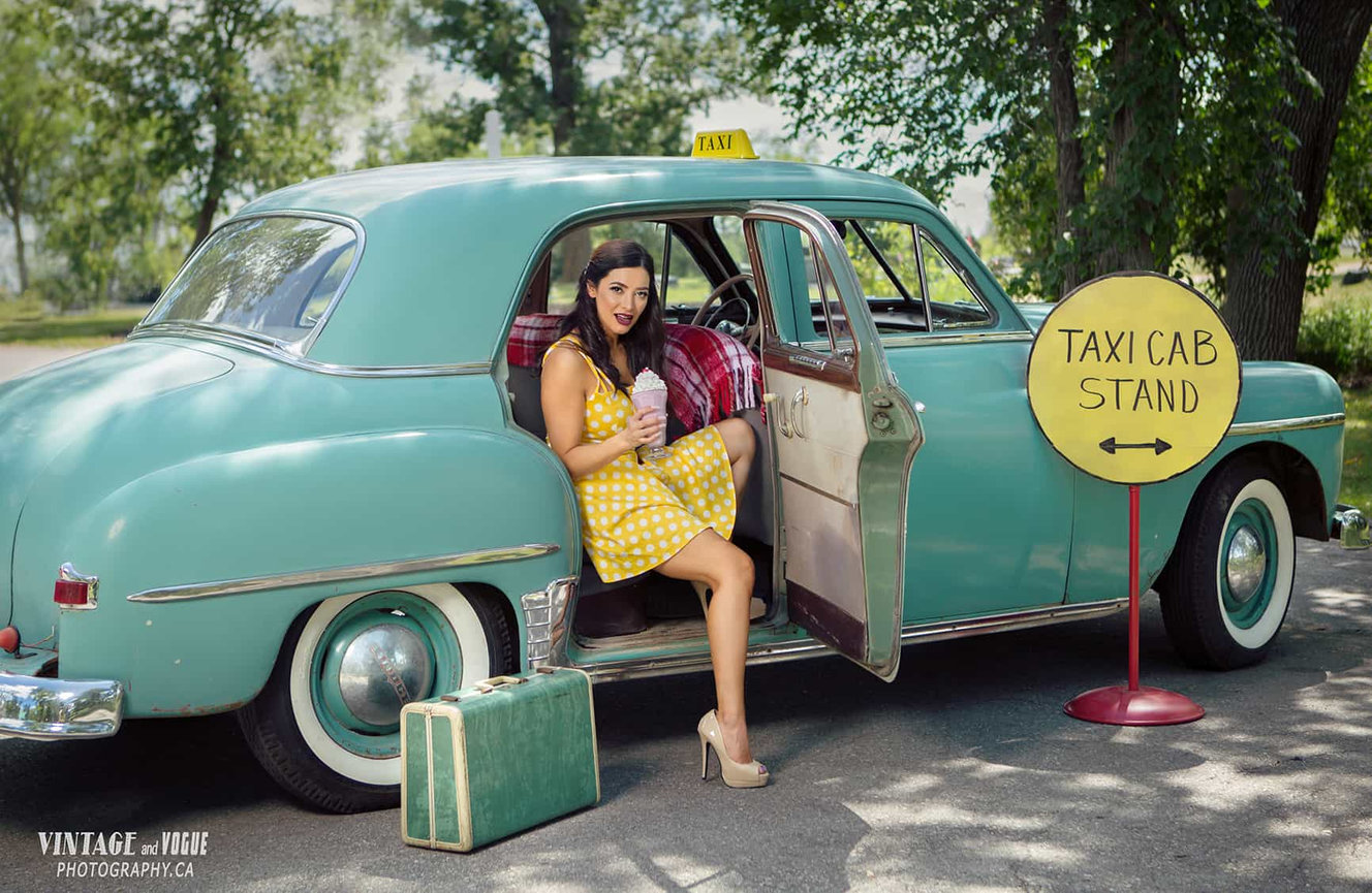 TIME TRAVEL WITH 1950S CAB DRIVER