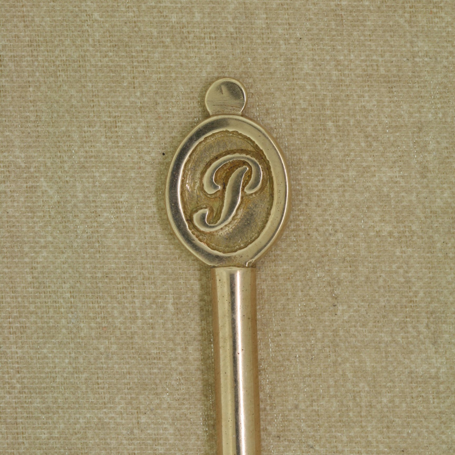 Letter P Initial Pattern - DIY Castings