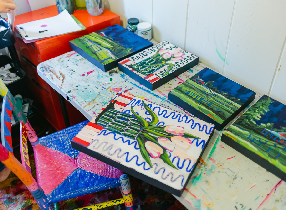 Marian Pouch Artist, Greenville SC