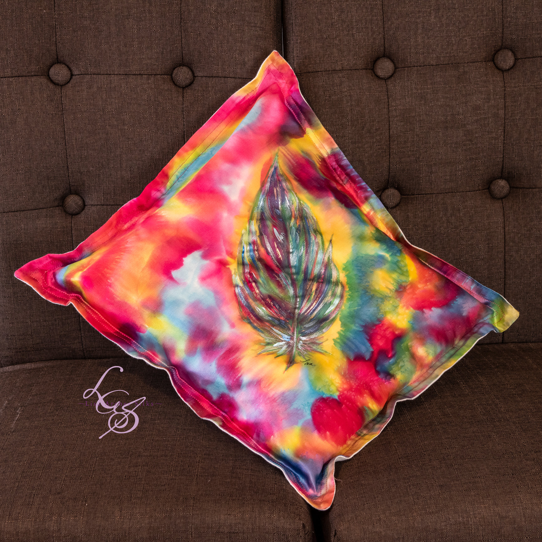 Rainbow Feather - Lisa Archer Silks