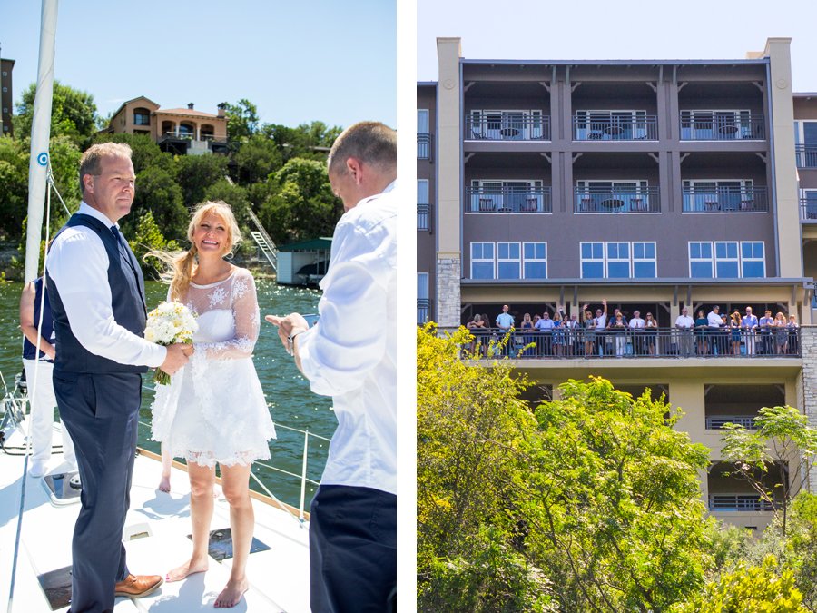 Larissa & Allen Married - Sailboat Wedding on Lake Travis Austin, Texas ...
