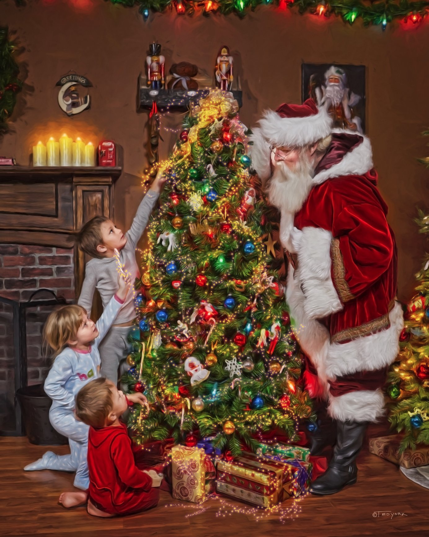 The Magic of Santa - Ted York Photography