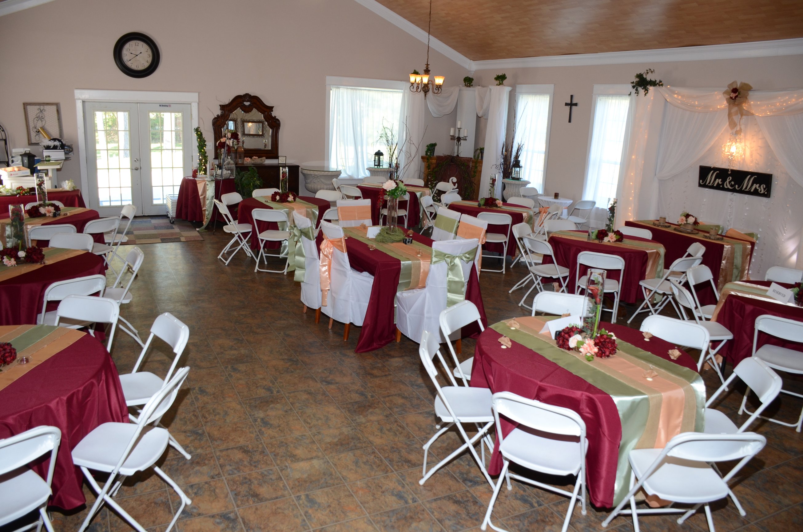 Indoor Reception Area - Brides In Bloom Photography