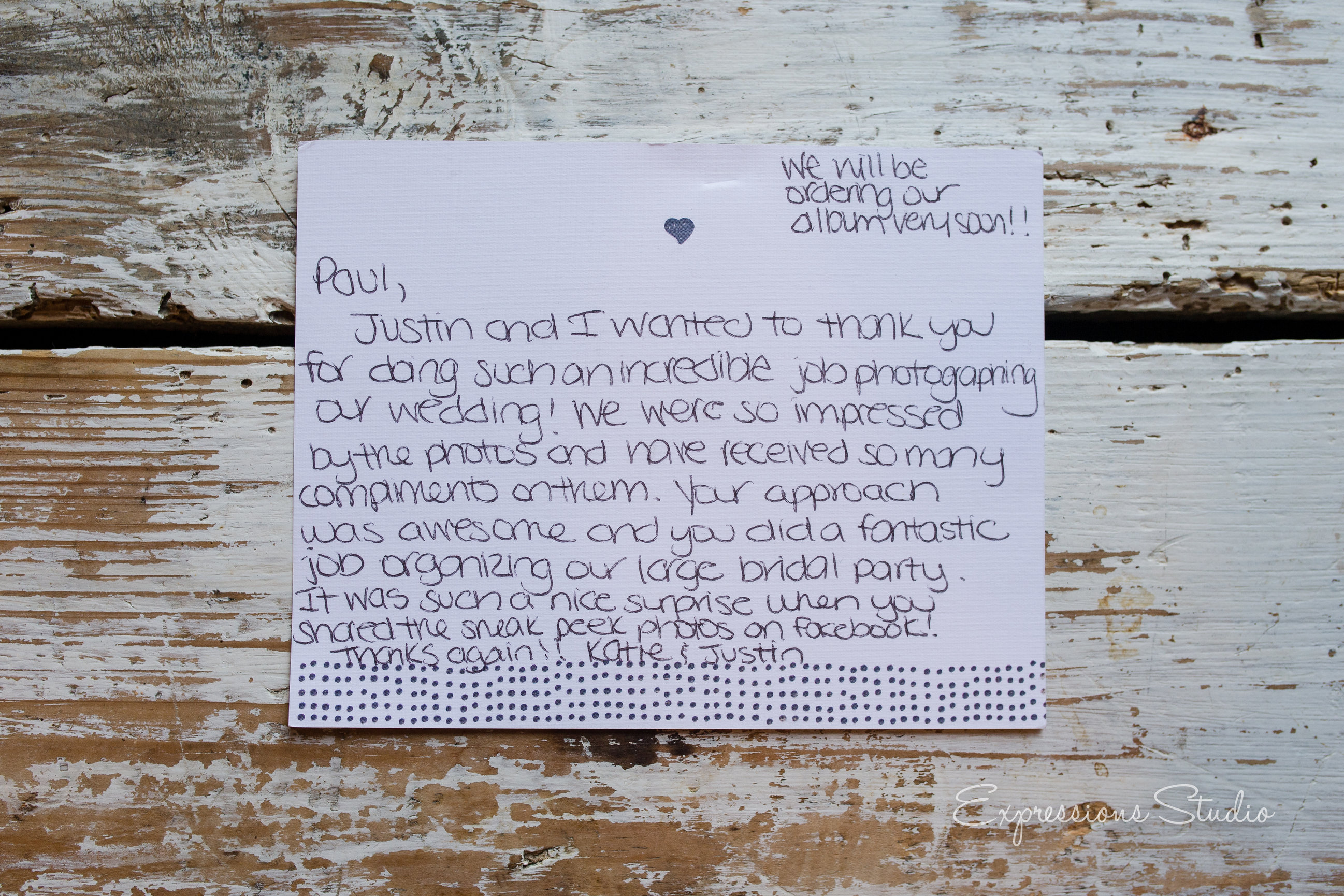 CLIENT LOVE - Expressions Studio