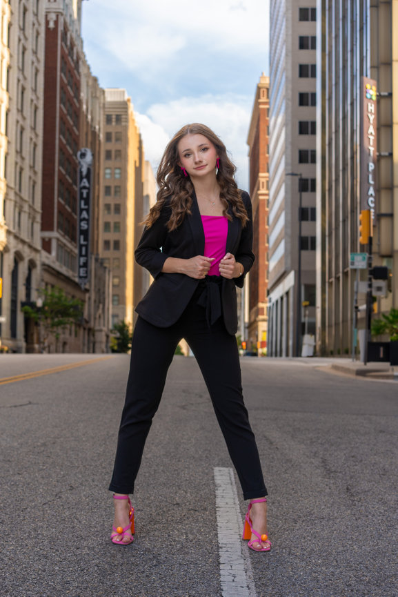 Tulsa Senior Portraits Photographer | Color Personality & Fun!