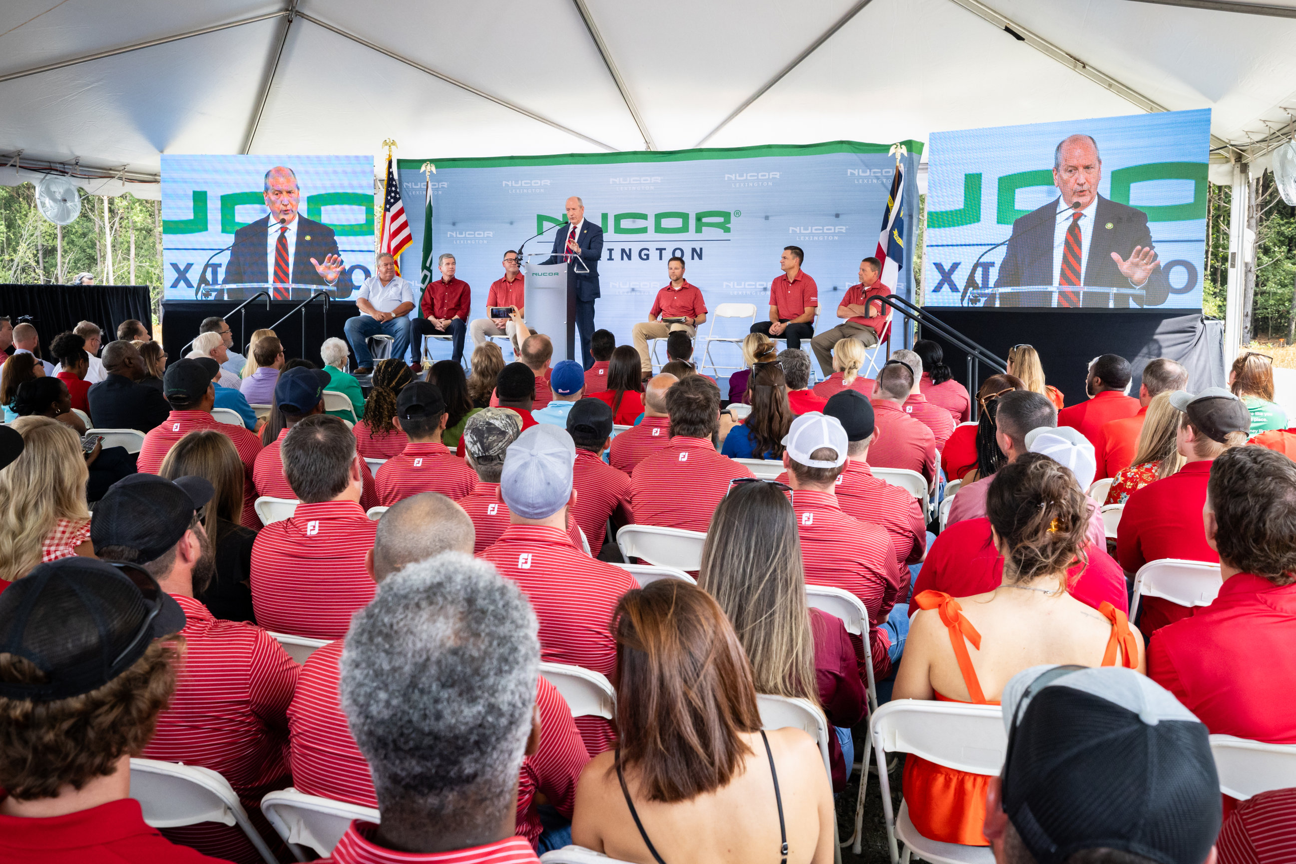 Nucor Steel plants their roots in Lexington, NC