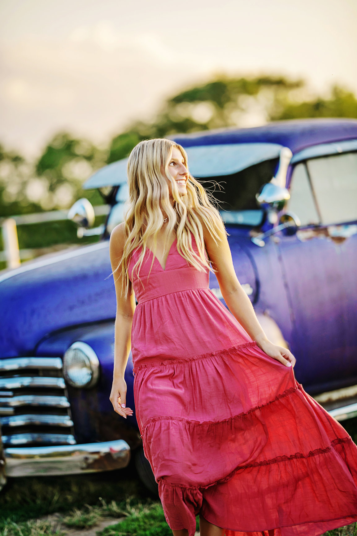 Paige's Gold Senior Portrait Session - Center Stage Seniors