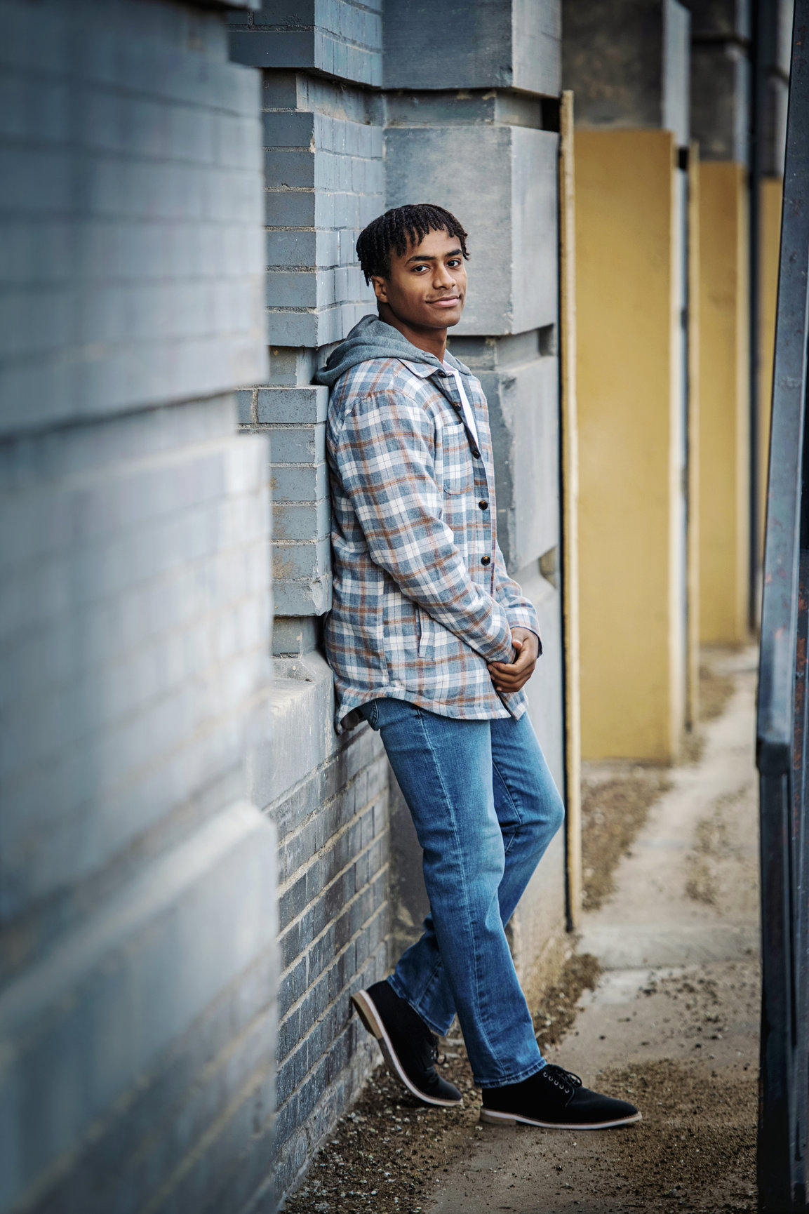 Baruch's Silver Senior Portrait Session - Center Stage Seniors