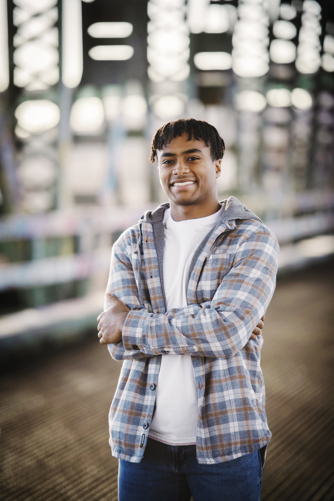 Baruch's Silver Senior Portrait Session - Center Stage Seniors