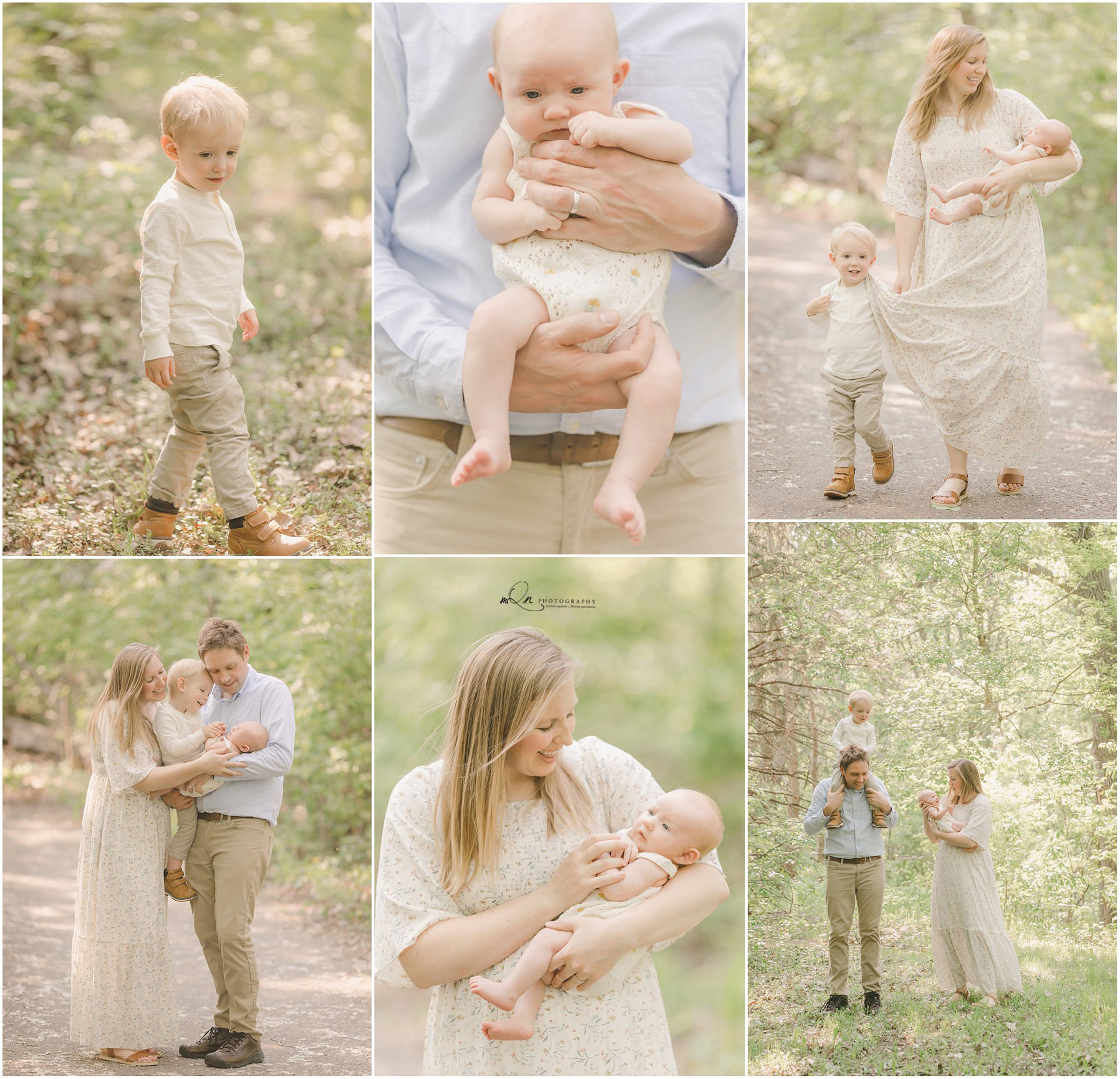 Unique Outdoor Newborn Session at Acorn Park