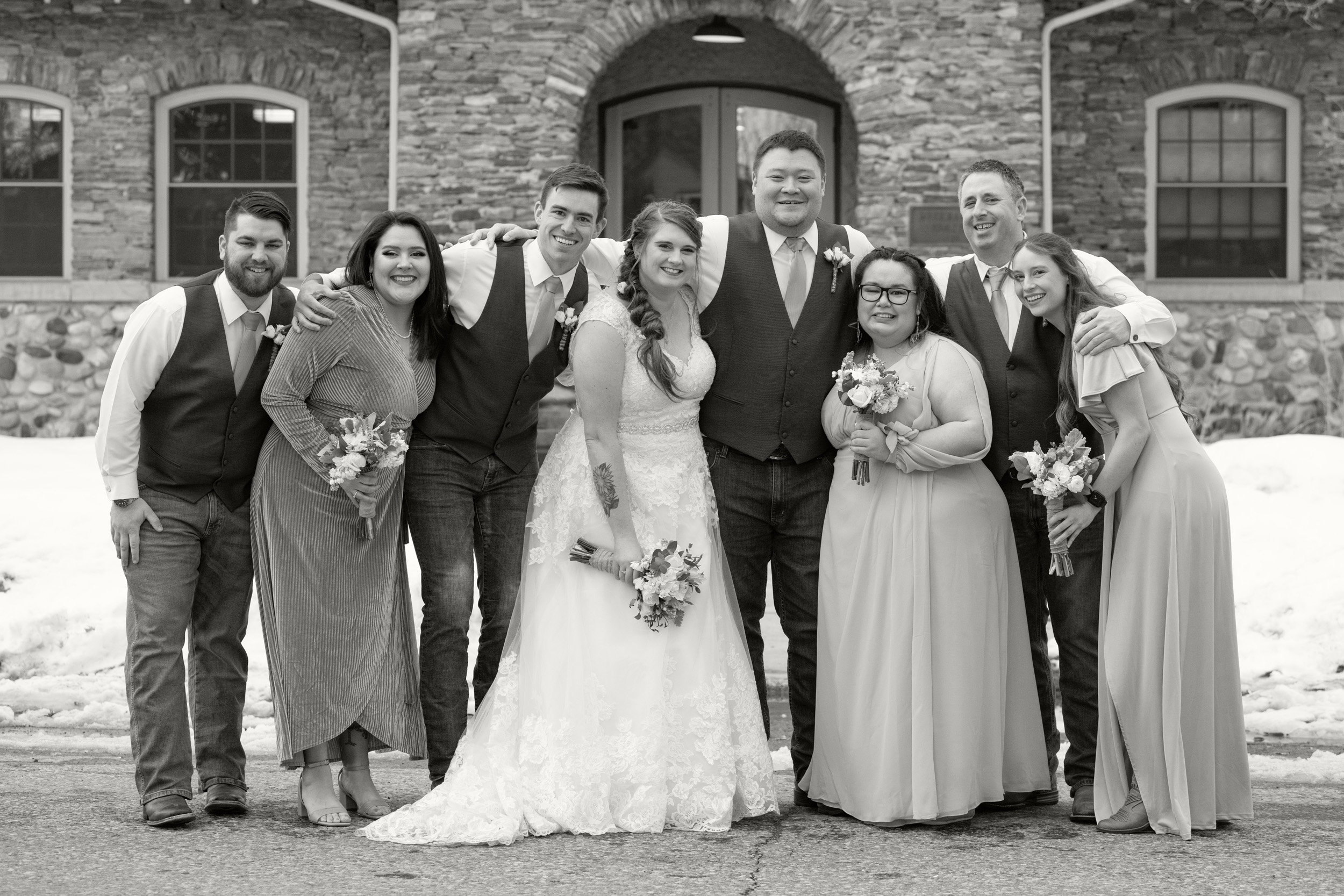 Morgan and Brian's Bozeman wedding at Beall Park - Jessie Moore ...