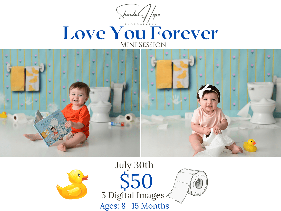 Love You Forever Mini Session Contract - Shonda Hope Photography