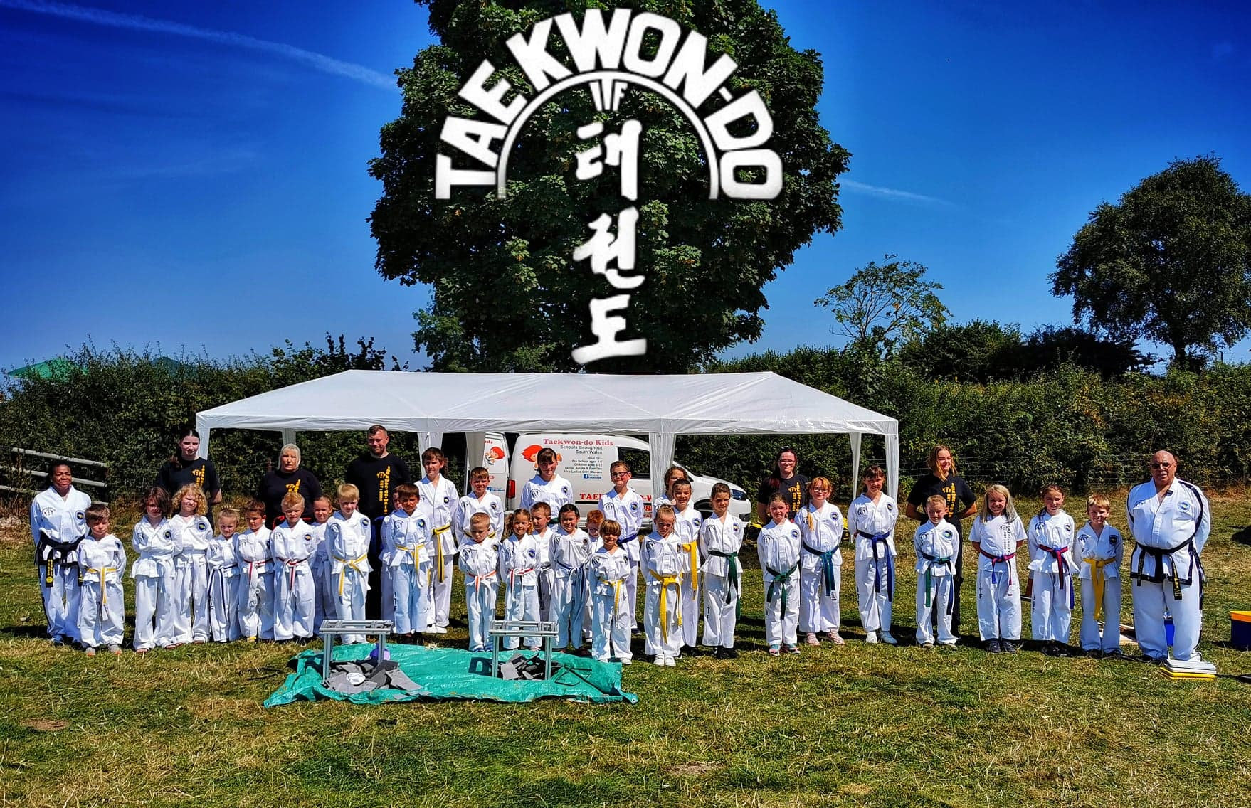 Display at Pencoed Farm - Taekwon-do-Wales