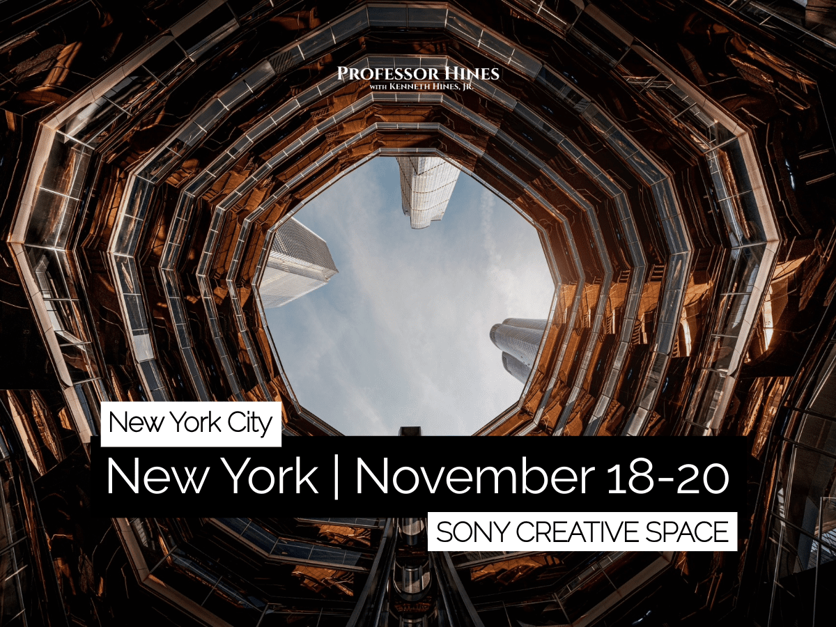 TOURS & EVENTS - Professor Hines - ZEISS Ambassador, Adobe & Sony Partner