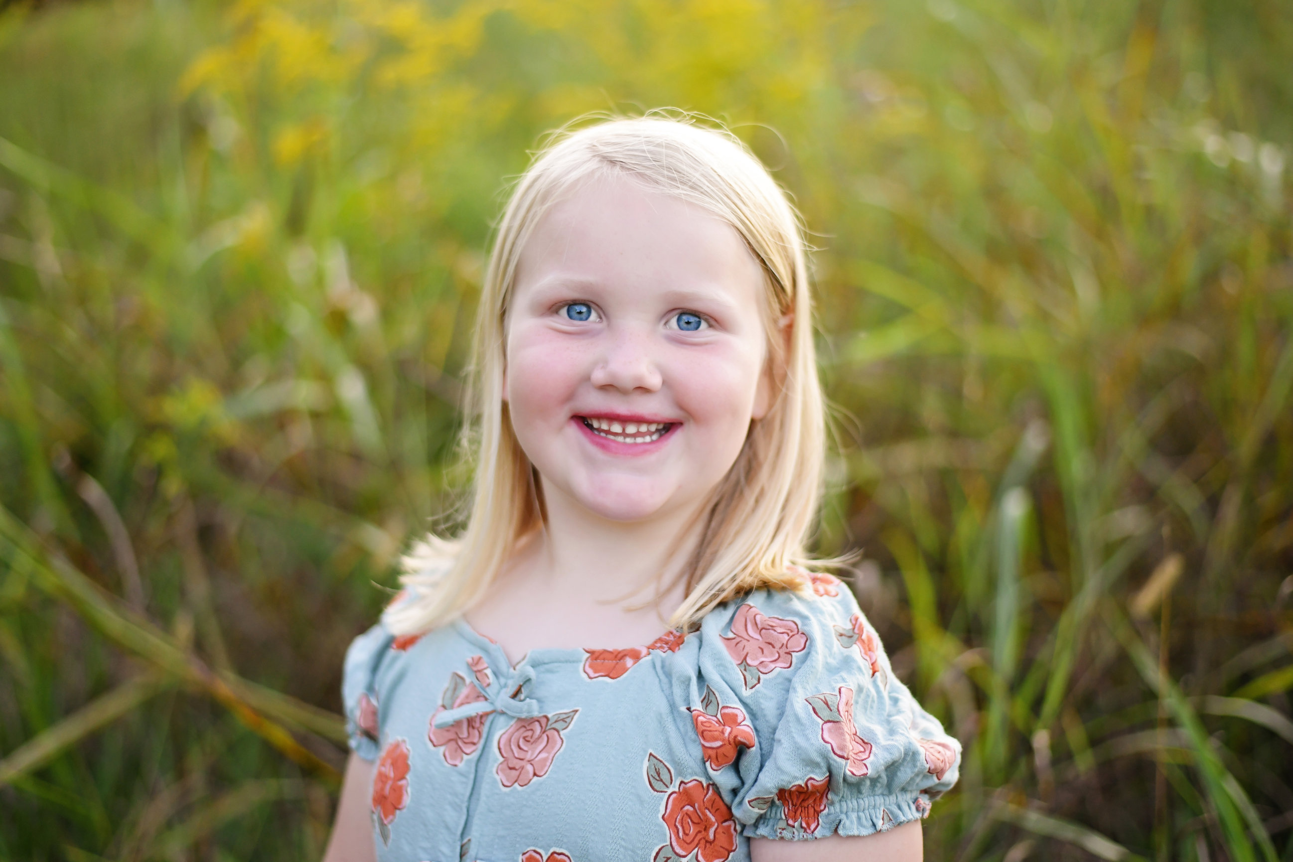 Fall Kids School Photos in Mocksville NC Outdoor Child Portraits