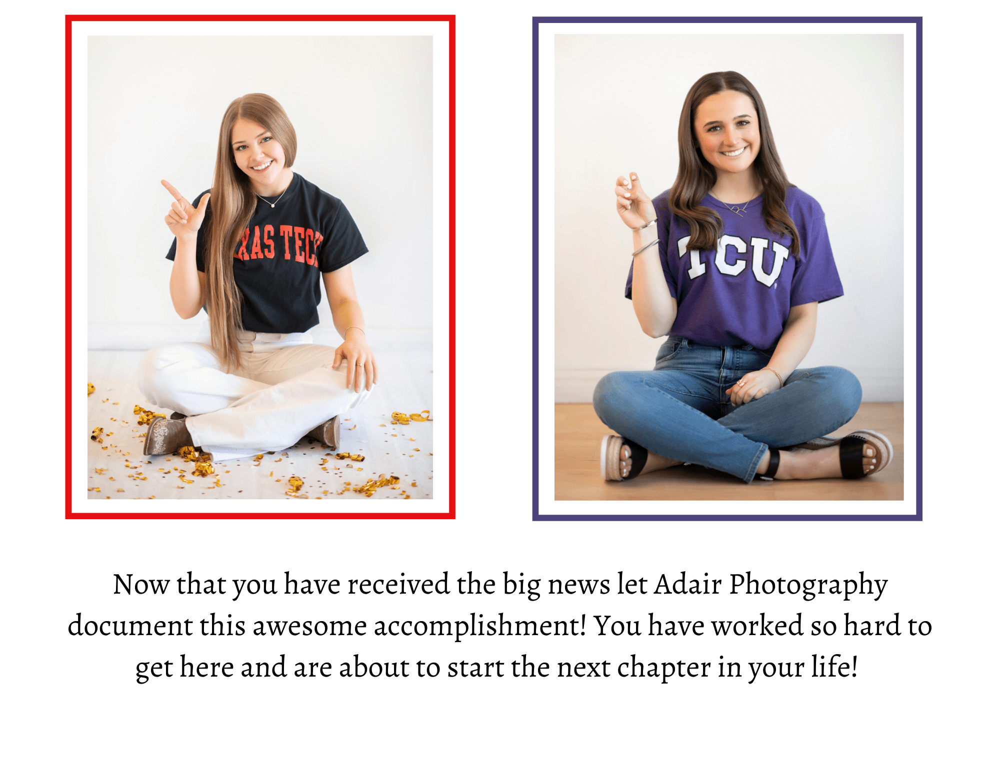 Senior Sessions: College Edition - Adair Photography