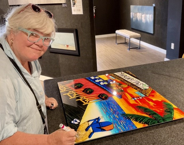 Local Artist Pam Hobbs | Art On Duval Key West