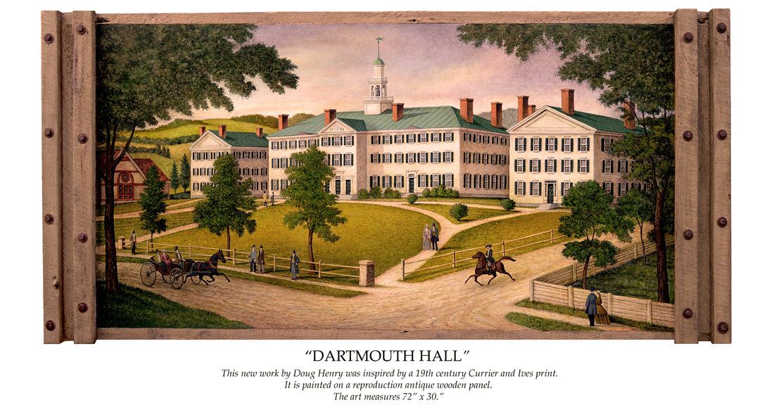 Artist Doug Henry / art of Dartmouth College & Rural Themes