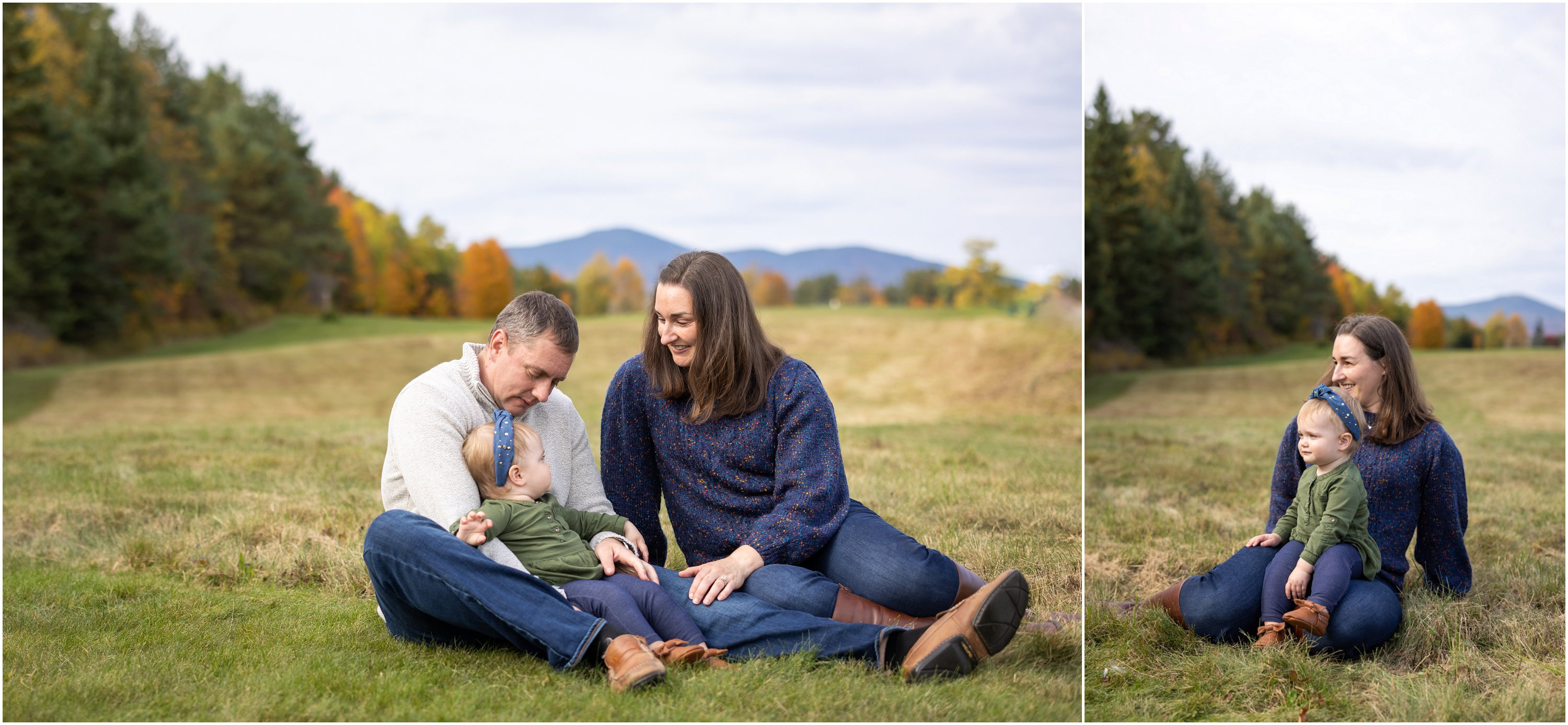 Seth & Allison's Family Session / Lake Placid Portrait Photographer