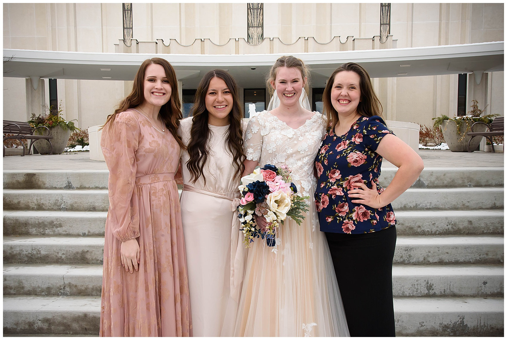 Lindsey and Trevor: Jordan River Temple wedding - Erin Langford Photo