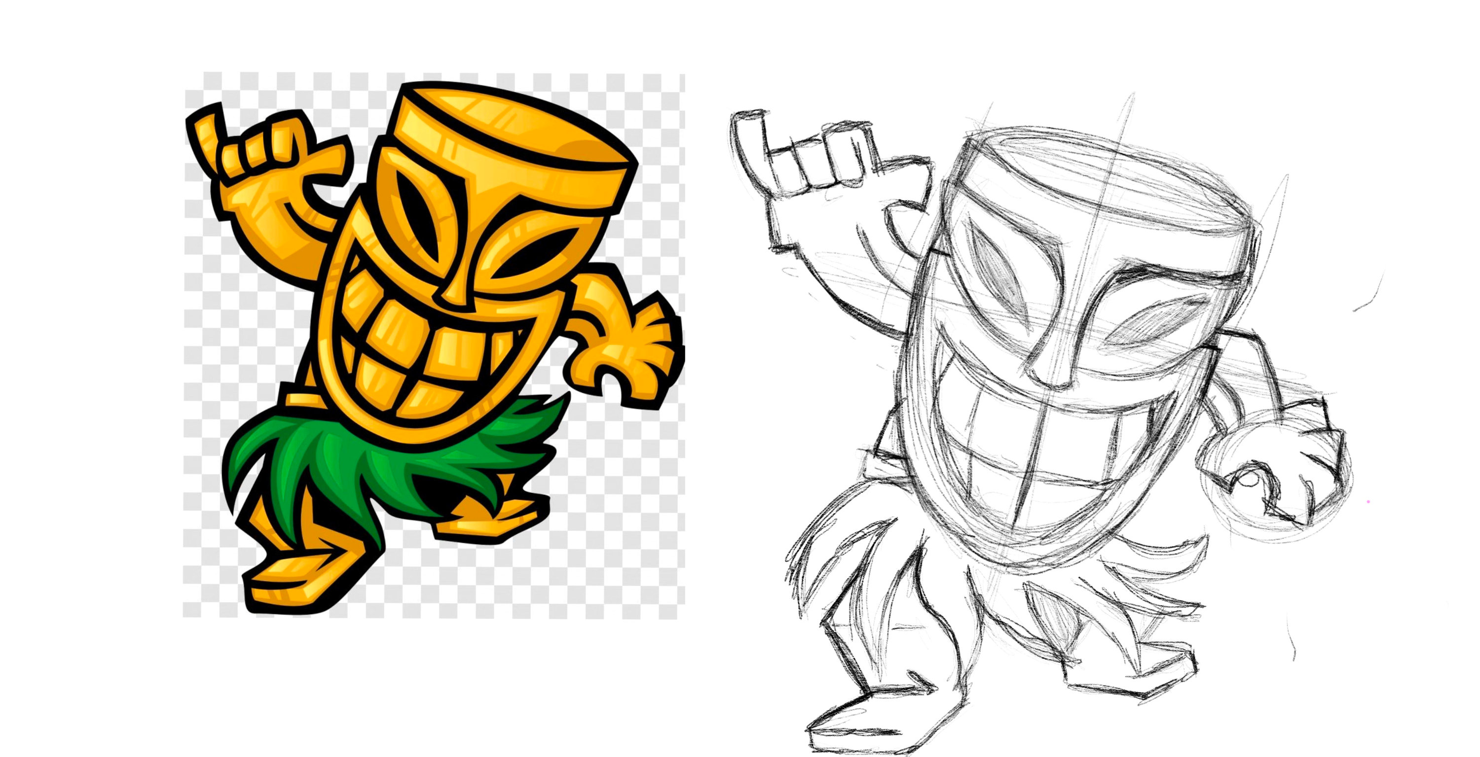 How to Draw a Tiki Guy - Jayson's Photography
