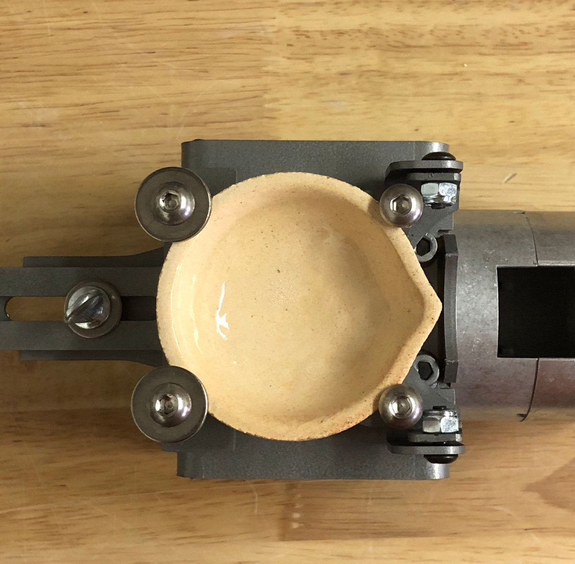 Standard Crucible - For this Pouring Handle - DIY Castings