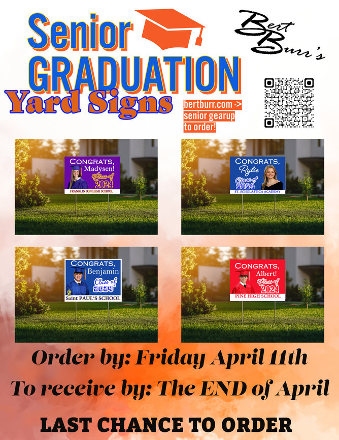 Senior Grad Gear - Bert Burr's Photography