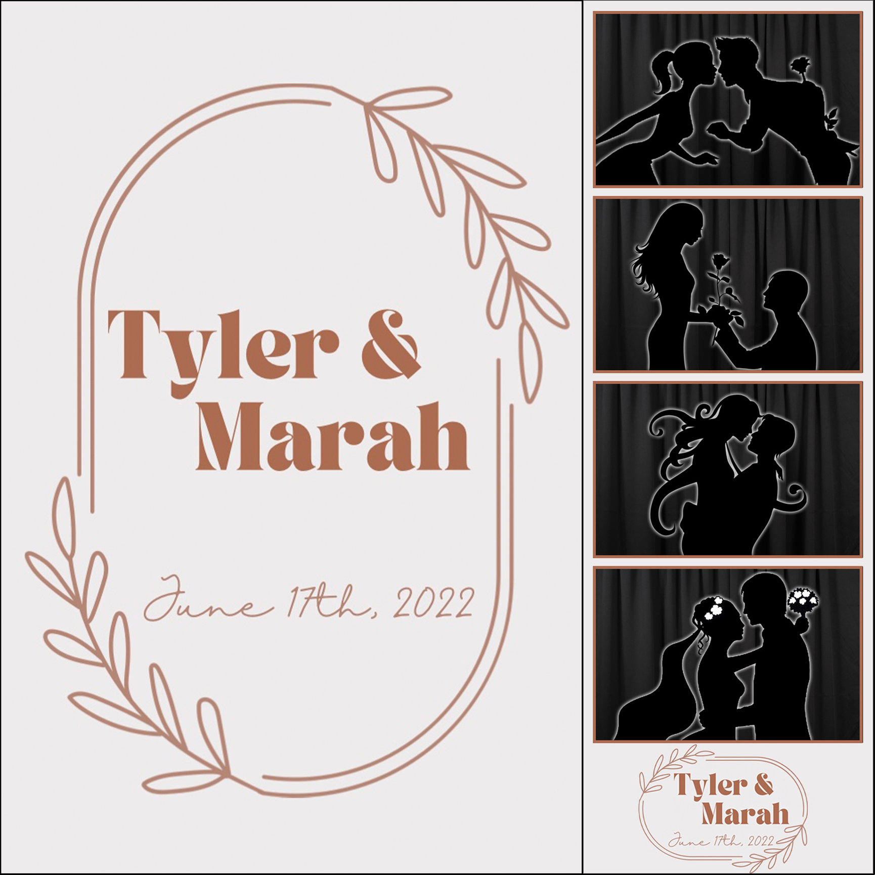 FULLY CUSTOMIZED LOGO - Signature Photo Booth Rentals Cincinnati ...