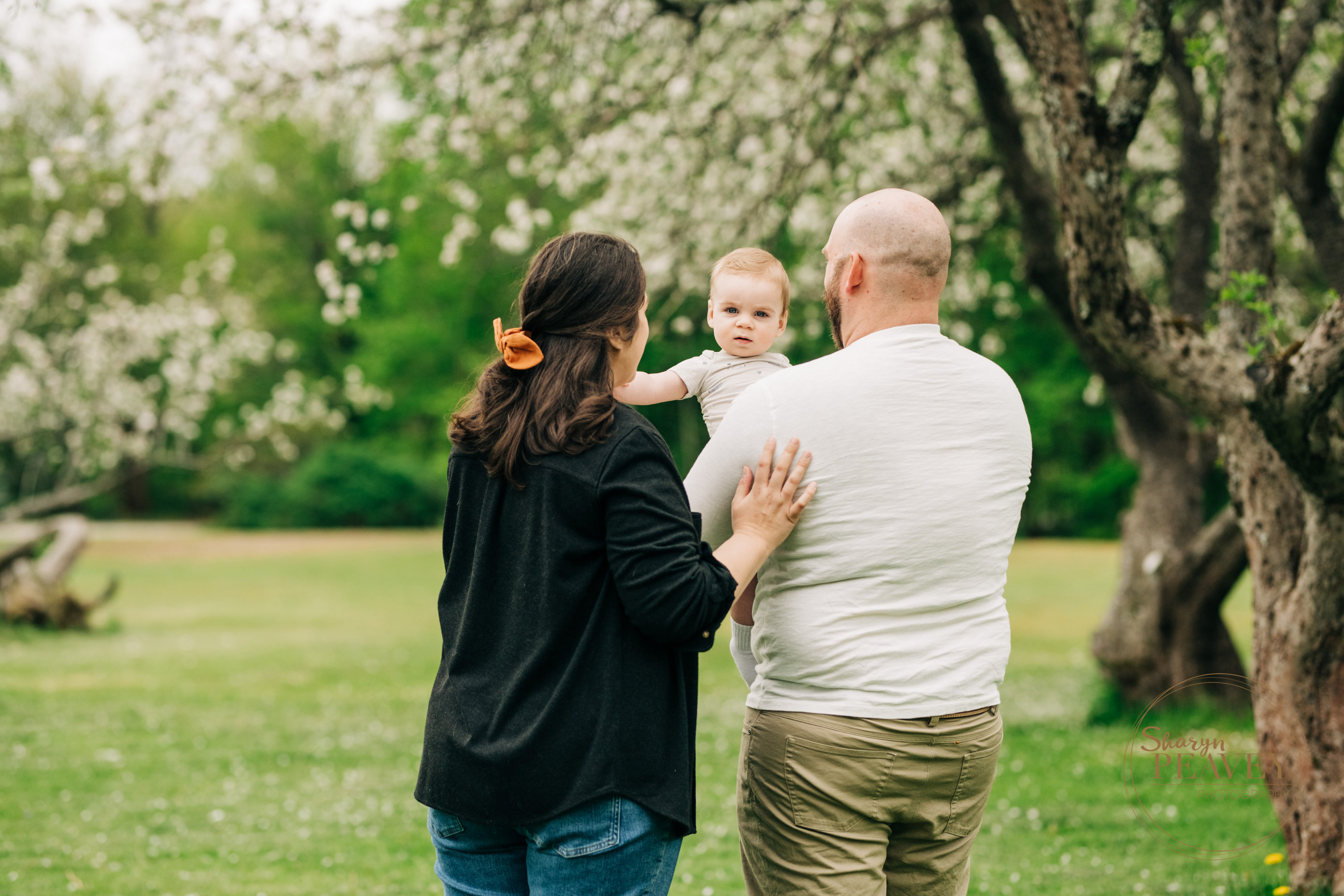 Spring Baby Lifestyle Session at Pineland Farms