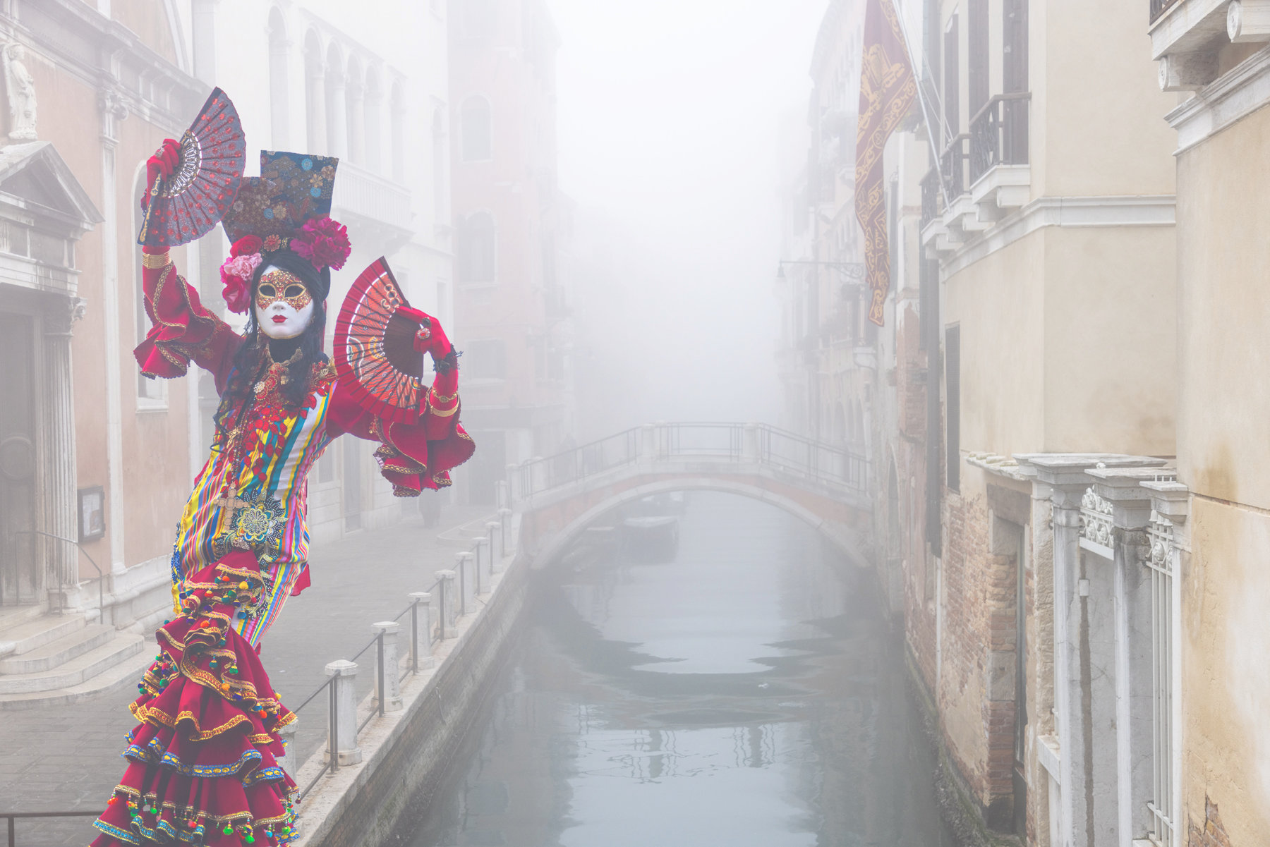 Dense fog in Venice - Jim Zuckerman photography & photo tours