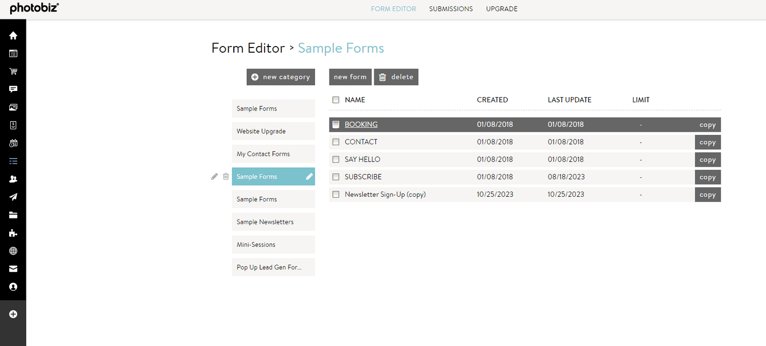 How do I add text to my forms? - PhotoBiz Knowledge Base