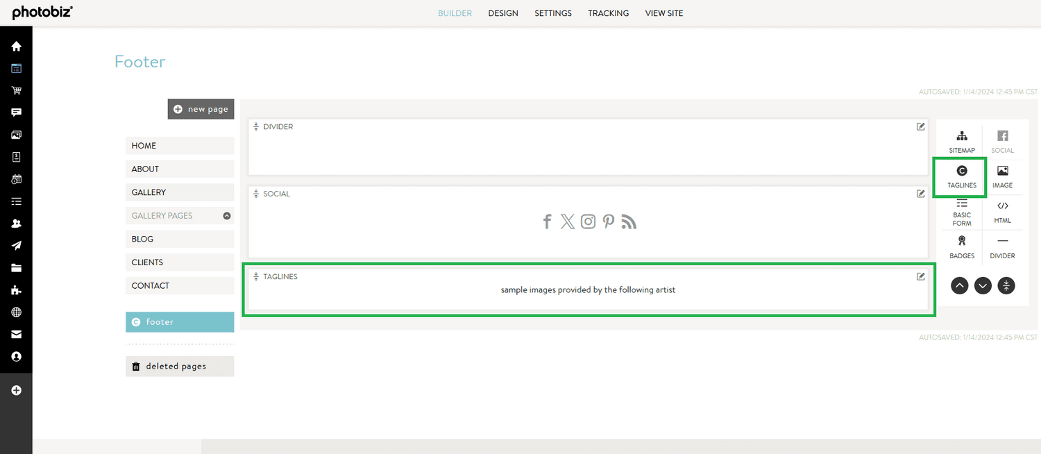 How to Add a Copyright to my Website - PhotoBiz Knowledge Base
