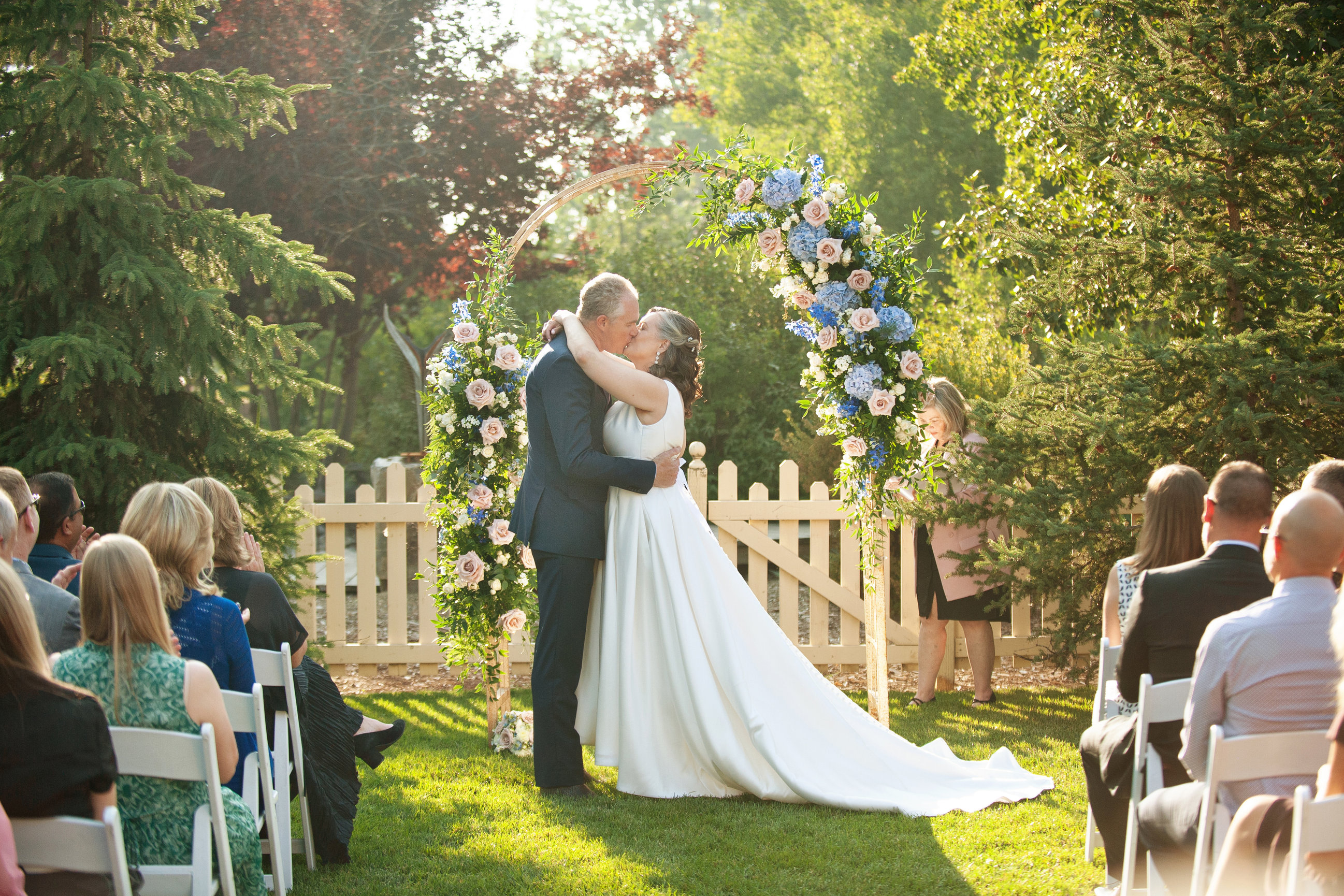 Bow Valley Ranche Garden Wedding Calgary