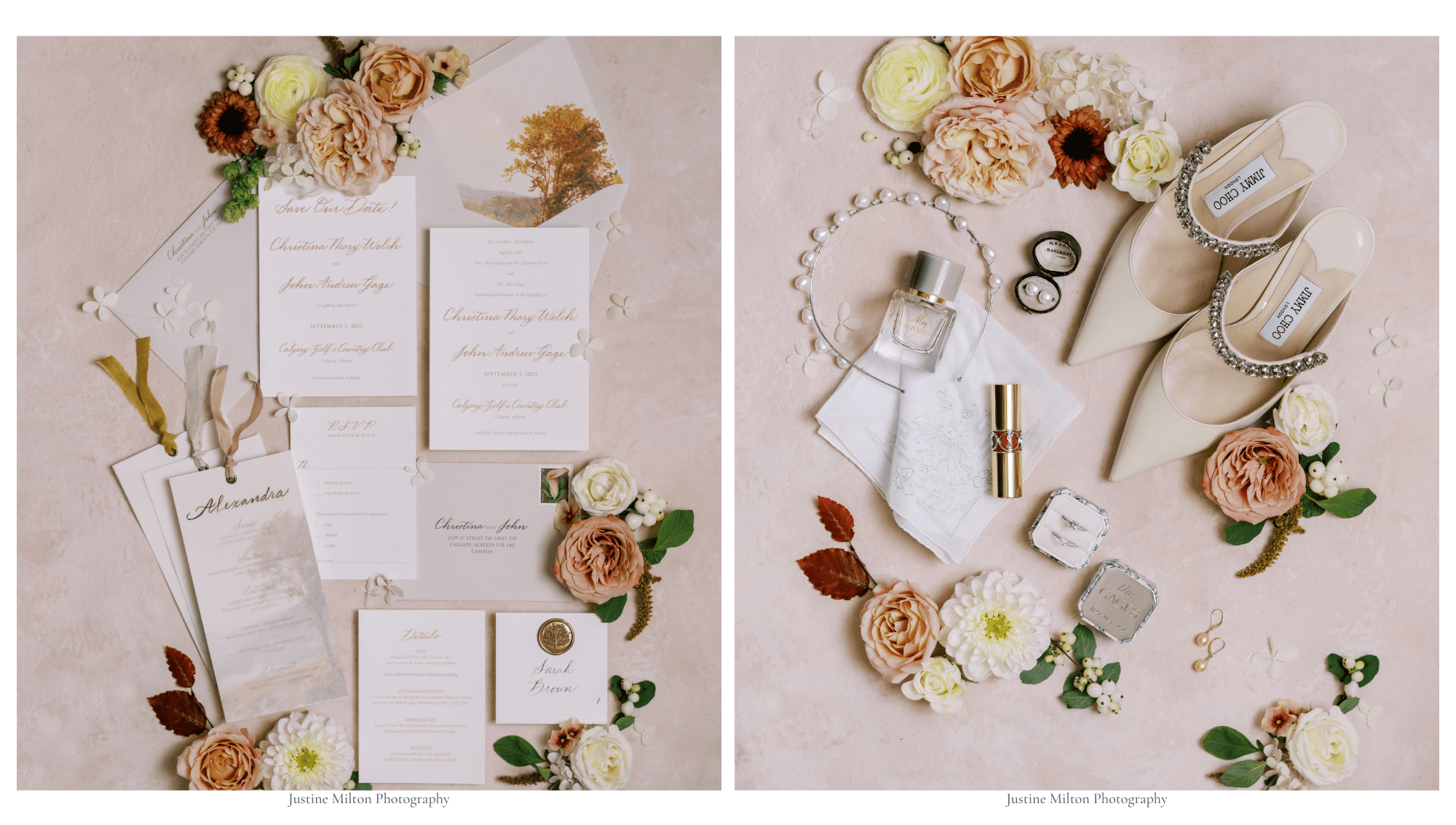 Flat Lay Flower Inspiration