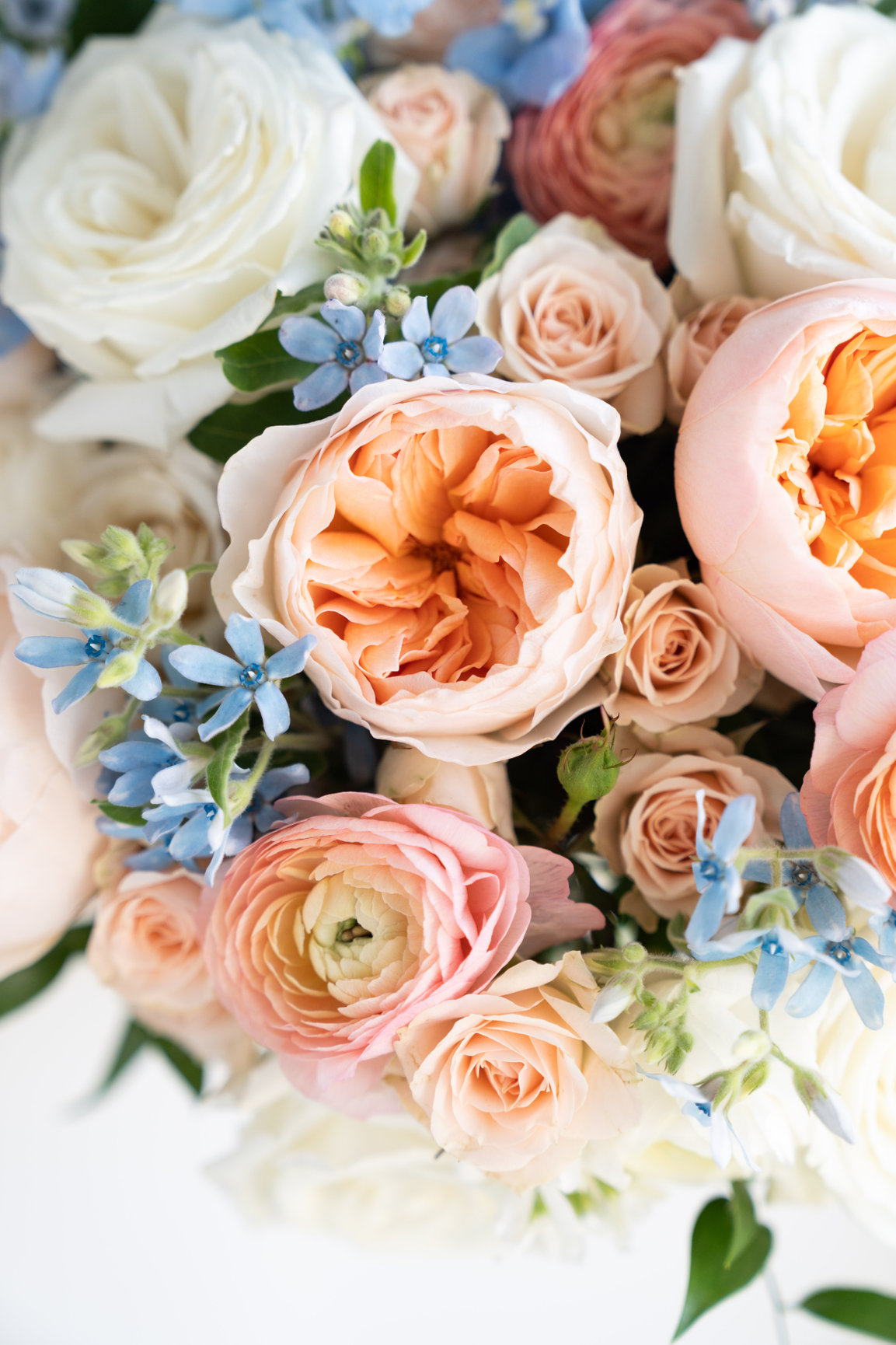 Peach Wedding Flower Inspiration