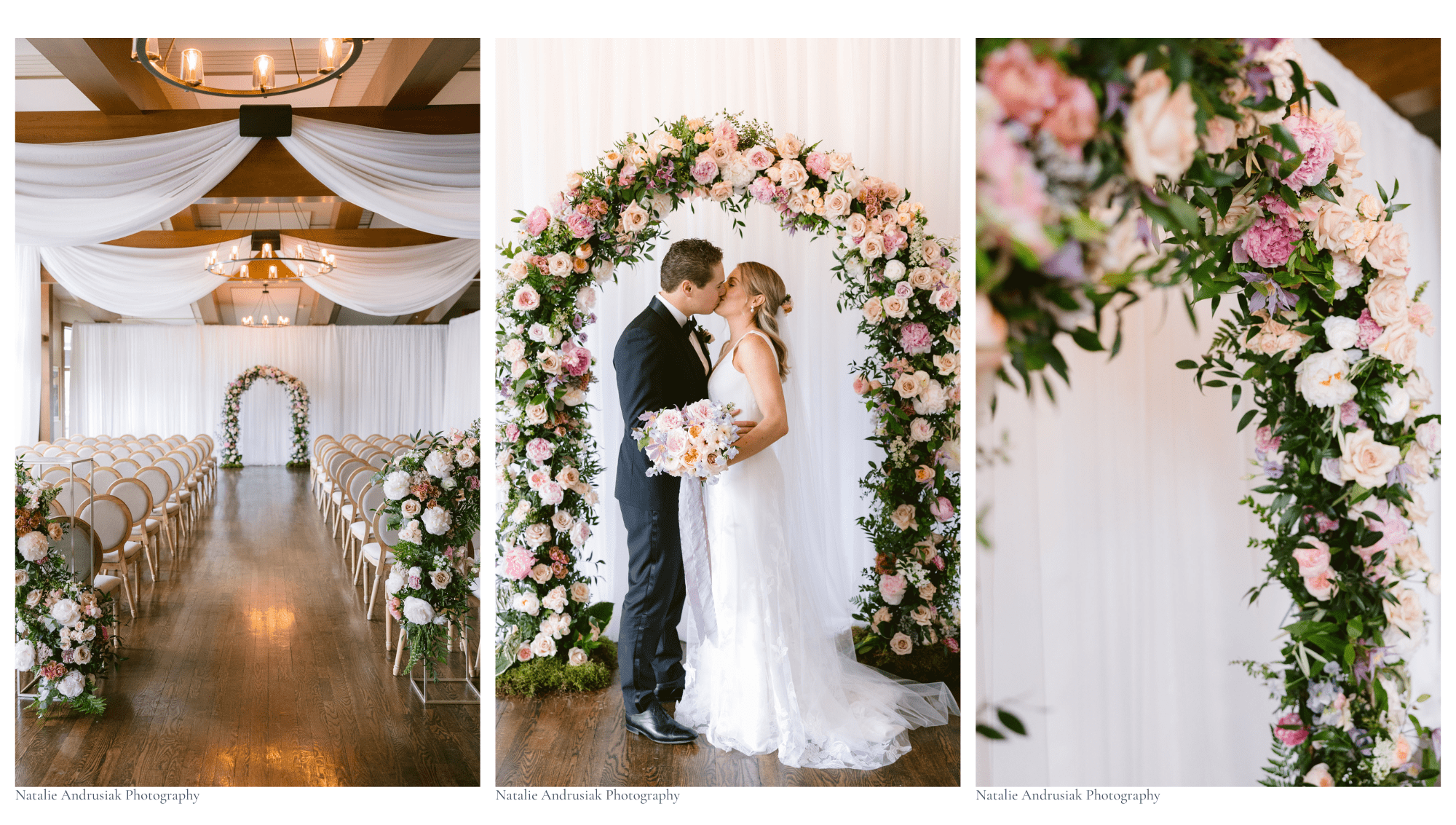 Indoor Wedding Arches With Flowers Flower Arch Suffisamment Green