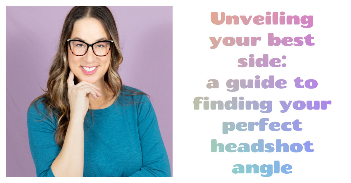 What's my best side? - Lisa V. Leach Photography