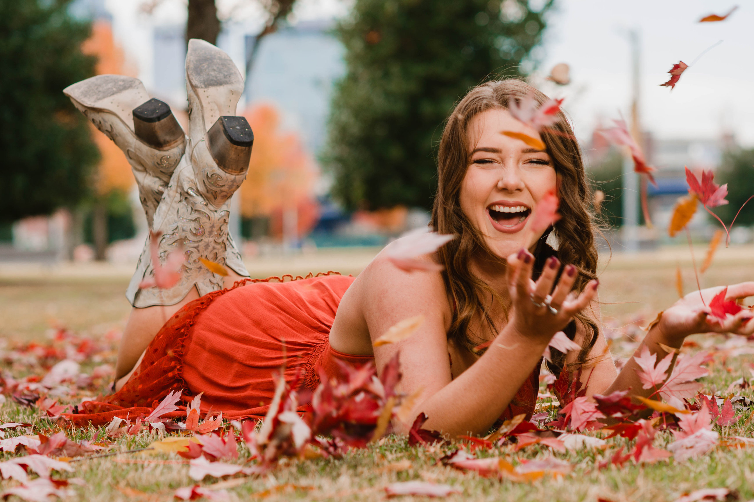 Fall Senior Session - The Click Chick