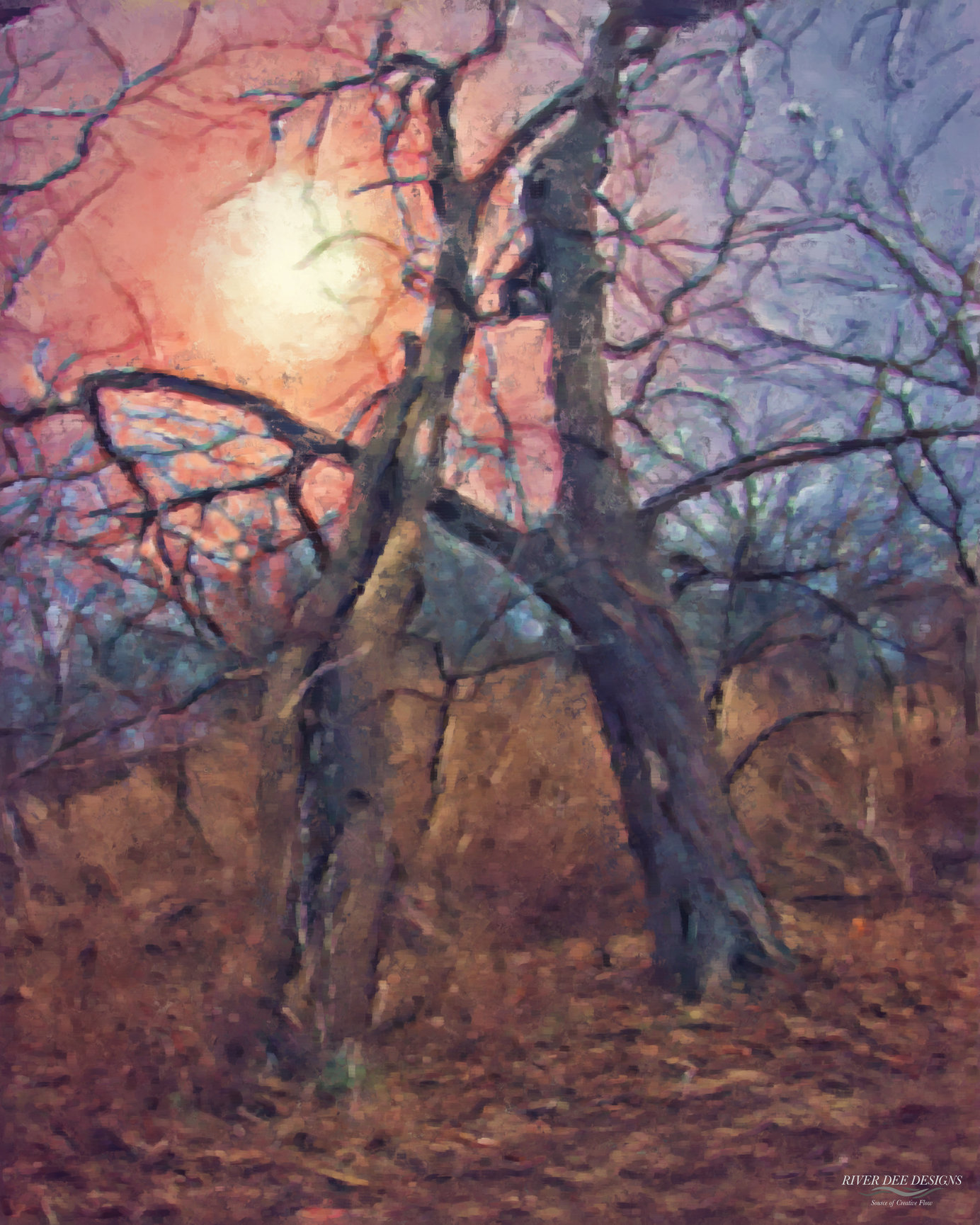 Art Magnifies Love Of Nature - Catharine A Deever