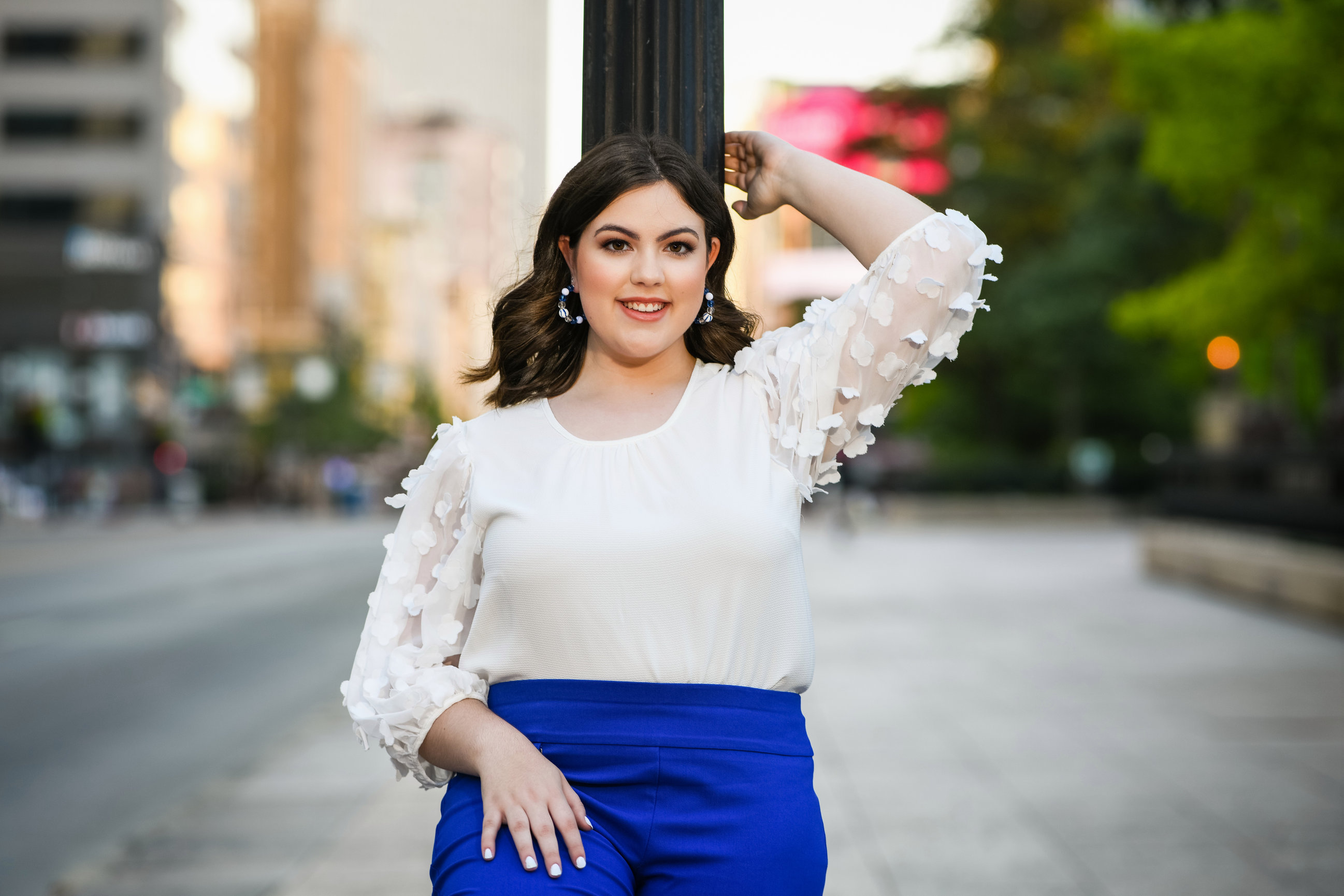 Senior Shoot in the City with Jasmine, Columbus Ohio