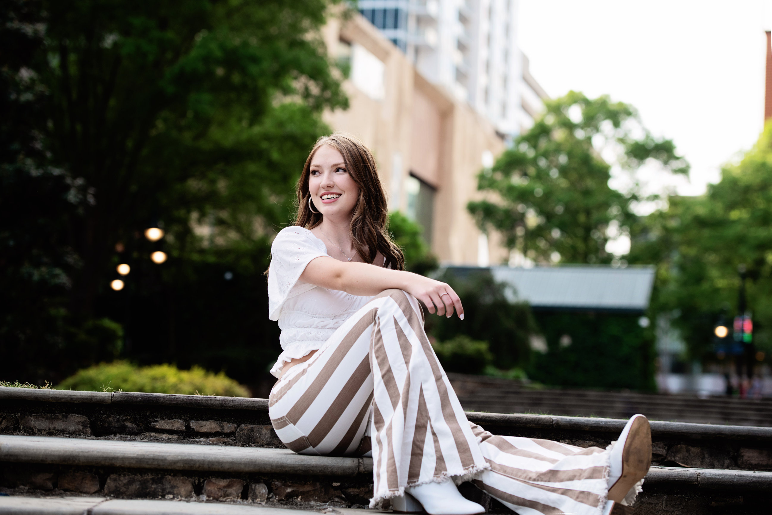 Sierra's Uptown Charlotte, UNCC, and Lake Norman Senior Photos