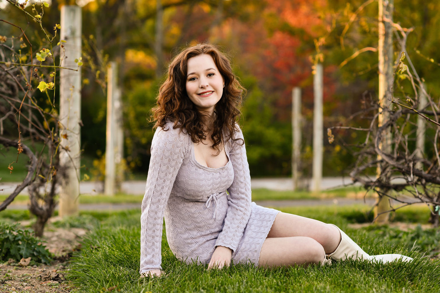 A Perfect Fall Day with Ava: Classic Style at Glacier Ridge