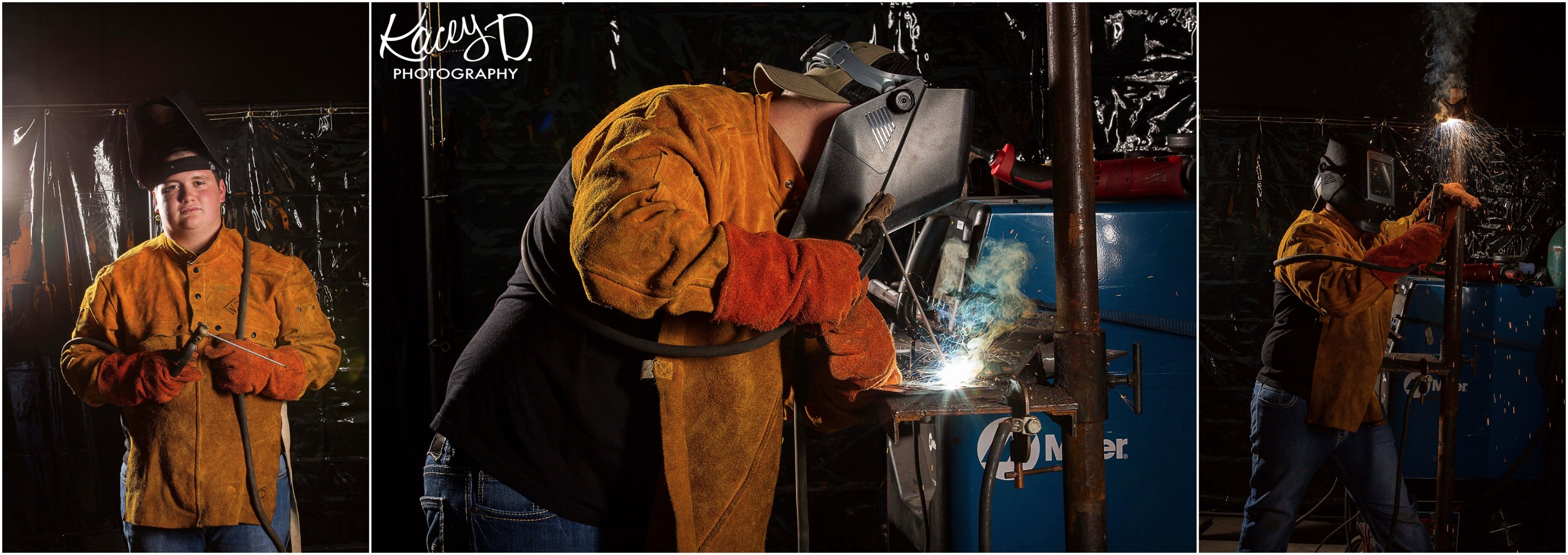 Welding Senior Portraits - Photographer Columbia MO